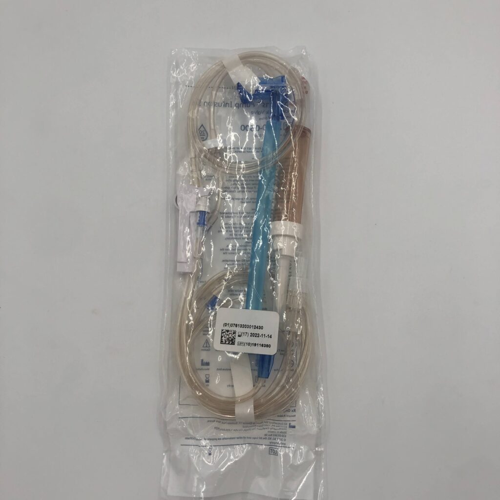 BD 2420-0500 Alaris™ Pump Infusion Set Back Check Valve 2 SmartSite™ Y ...