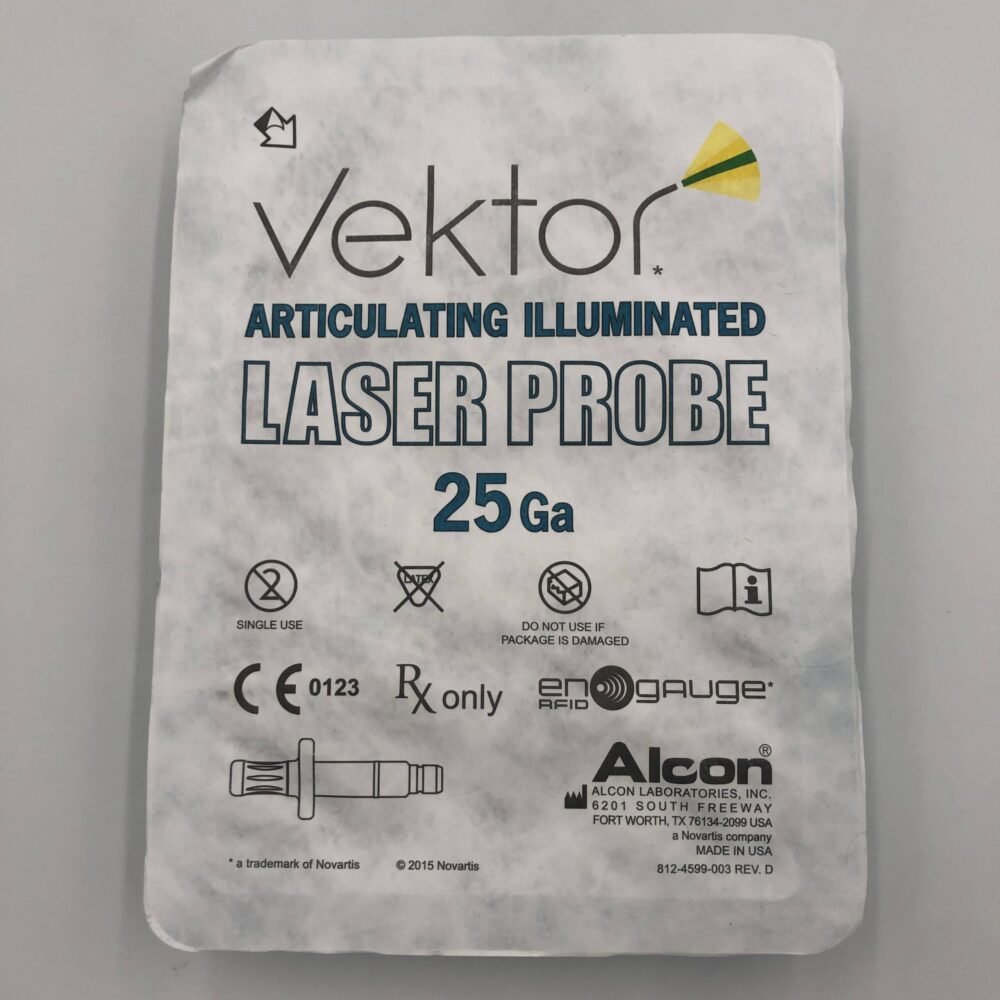 ALCON 8065752555 Vektor Articulating Illuminated Laser Probe 25Ga (X ...