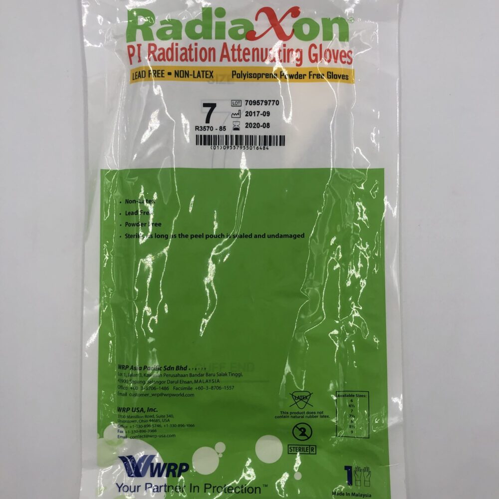 WRP R3570-85 RadiaXon PI Radiation Attenuating Gloves, Size 7 (X) - GB ...