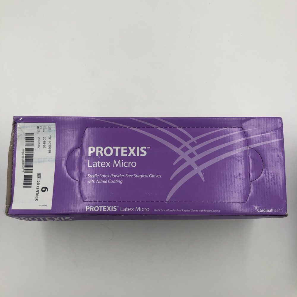 CARDINAL 2D72NT60X Protexis Latex Micro Surgical Gloves, Size 6 ...
