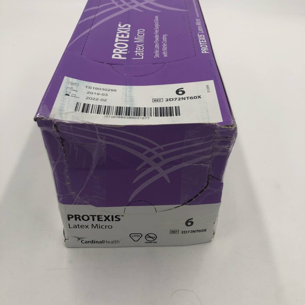 CARDINAL 2D72NT60X Protexis Latex Micro Surgical Gloves, Size 6 ...