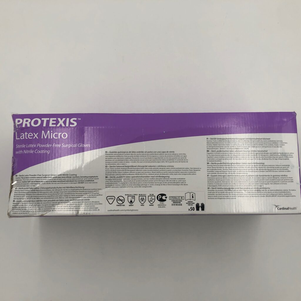 CARDINAL 2D72NT60X Protexis Latex Micro Surgical Gloves, Size 6 ...