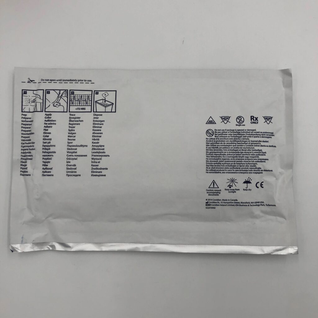 COVIDIEN 22450 Kendall 450 Foam Electrodes Conductive Adhesive Hydrogel ...