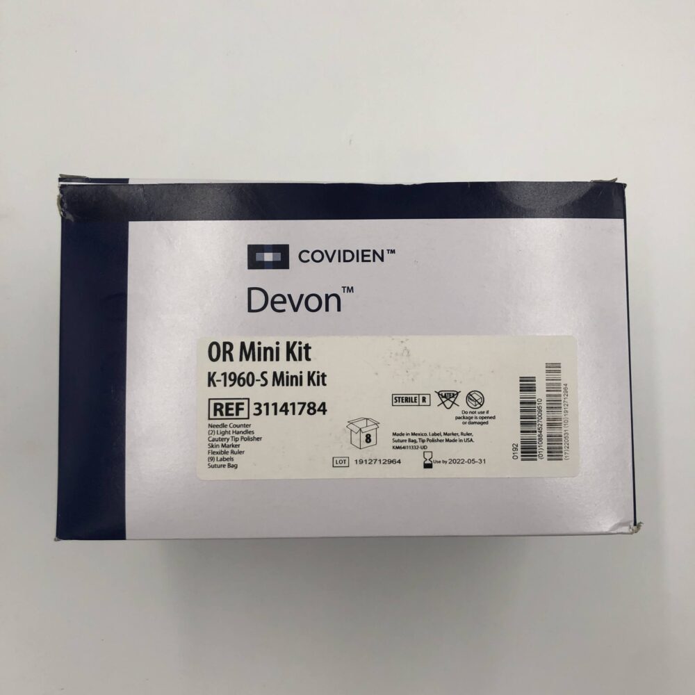 COVIDIEN 31141784 Devon OR Mini Kit K-1960-S Needle Counter (8/Box) (X ...