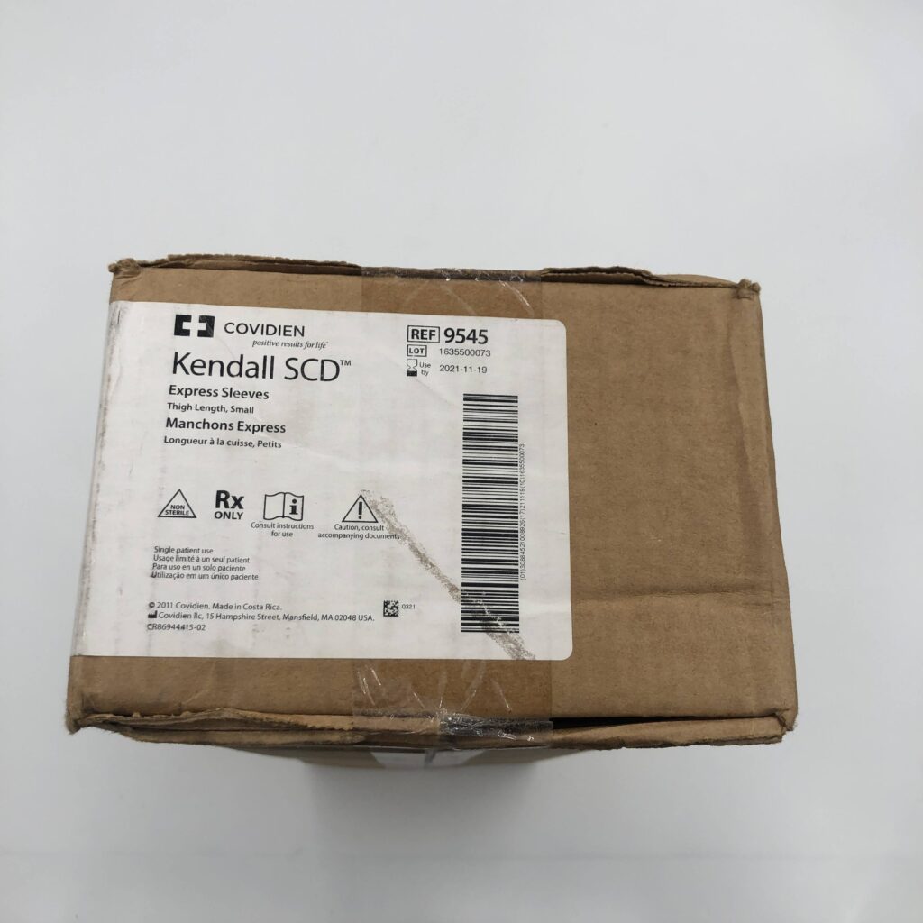 Covidien 9545 Kendall SCD Express Sleeves Thigh Length, Small (Box/5 ...