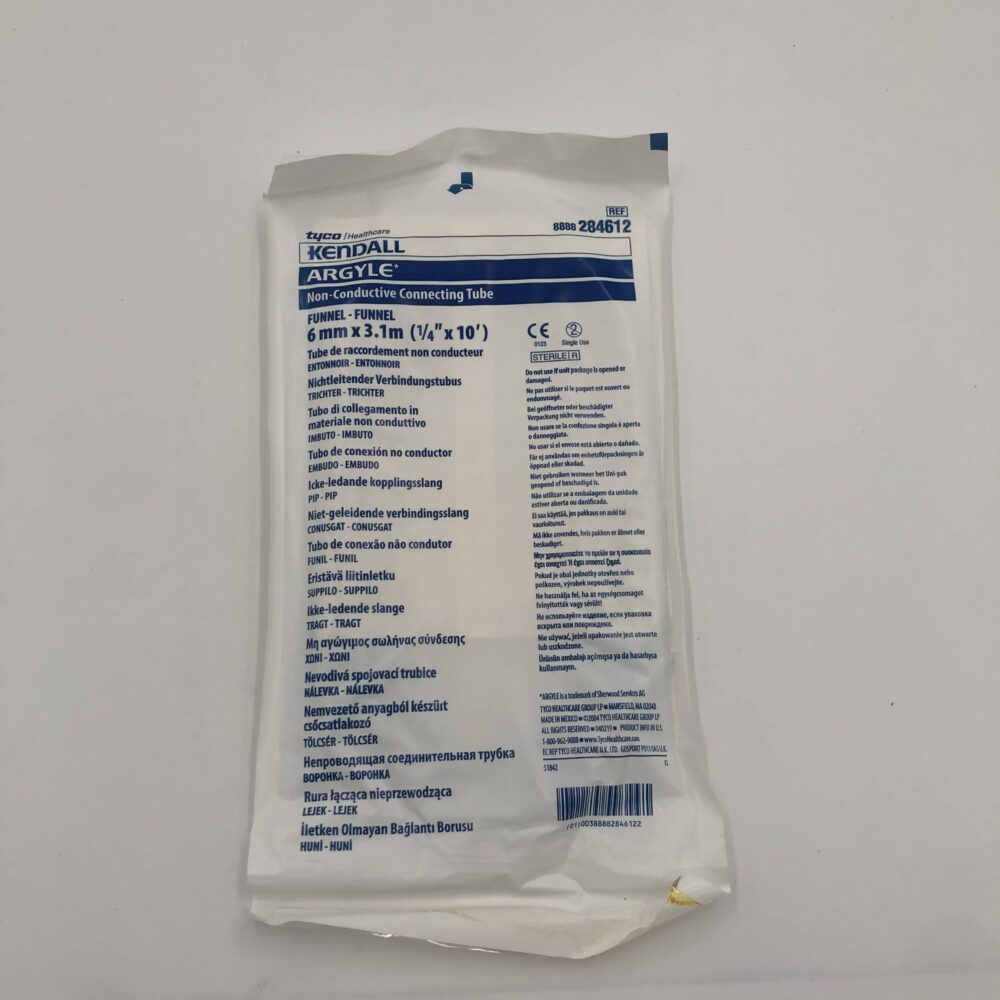 Tyco/Kendall 8888284612 Argyle Non-Conductive Tube Funnel-Funnel 6mm x ...