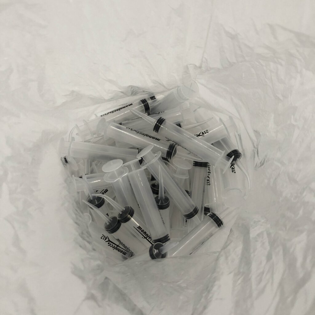 Monoject® 412 Curved Tip Syringes (Bag/50) - GB TECH USA