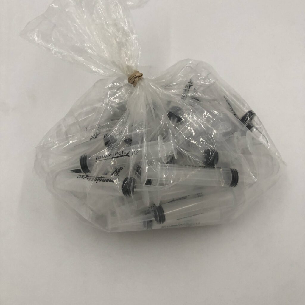 Monoject® 412 Curved Tip Syringes (Bag/50) - GB TECH USA