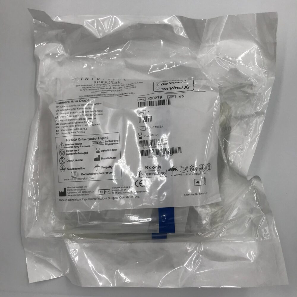 Microtek 420279 Da Vinci Si Camera Arm Drape (5/Box) (x) - GB TECH USA