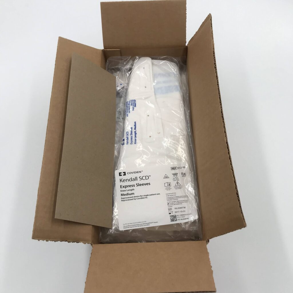 COVIDIEN 9529R Kendall SCD Express Sleeves Knee Length Medium ...
