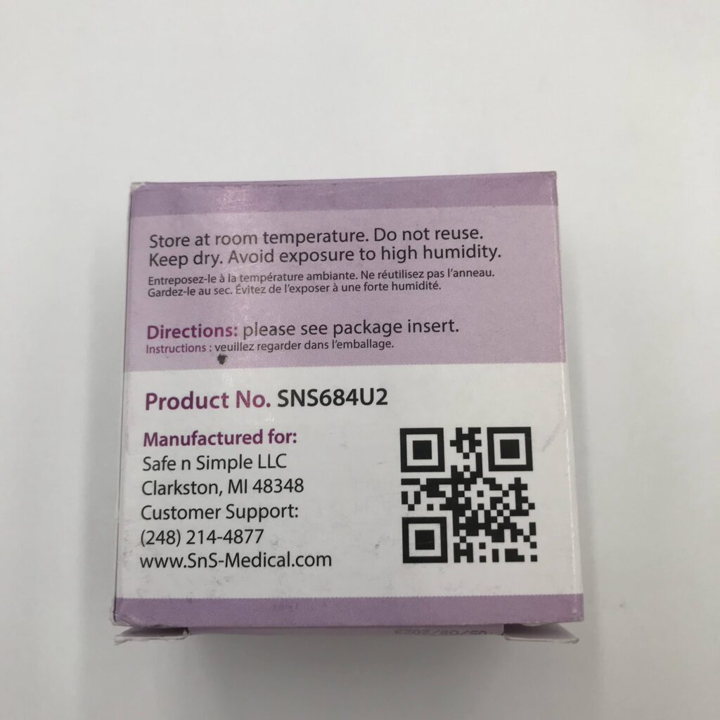 SAFE N SIMPLE SNS684U2 Skin Barrier Ring Conforming Seal 2" Rings 10 ...