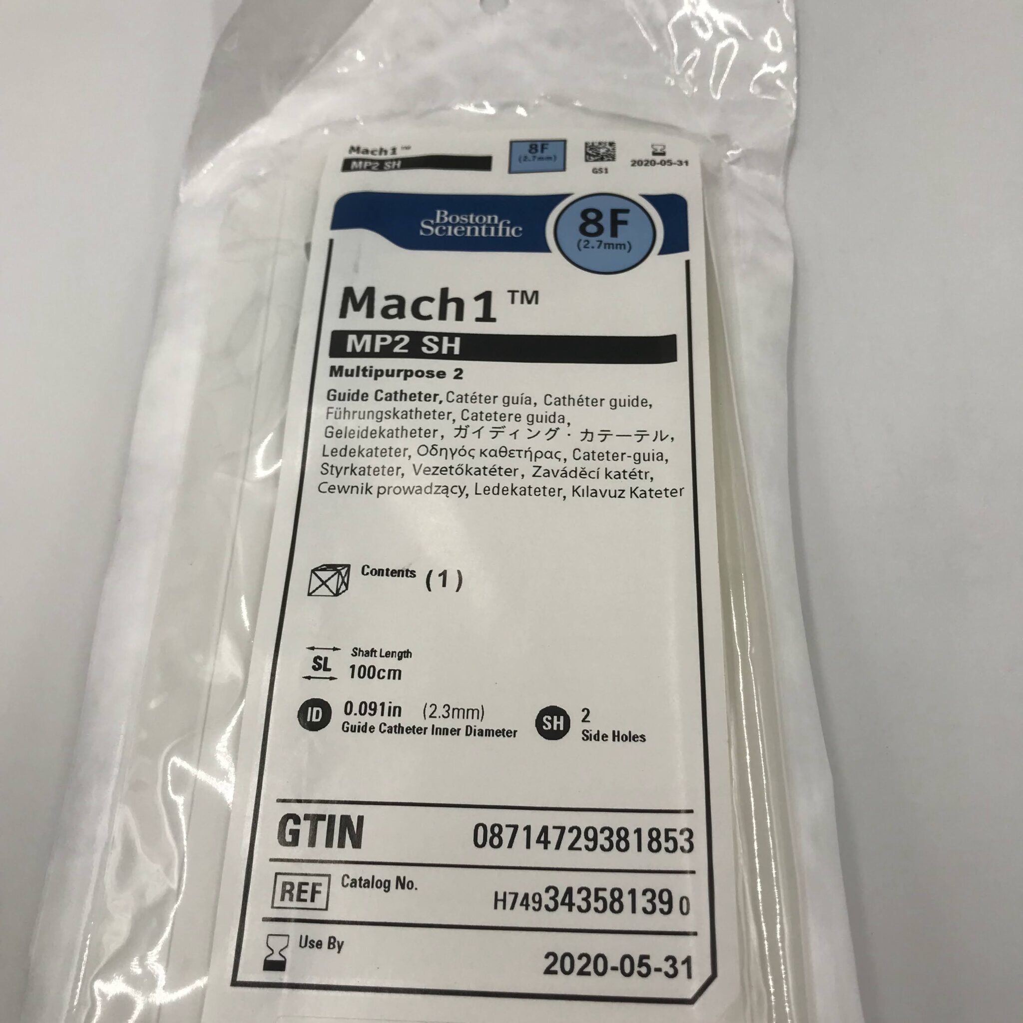 BOSTON SCIENTIFIC 34358139 Mach1 8F MP2 SH Multipurpose 2 Guide ...