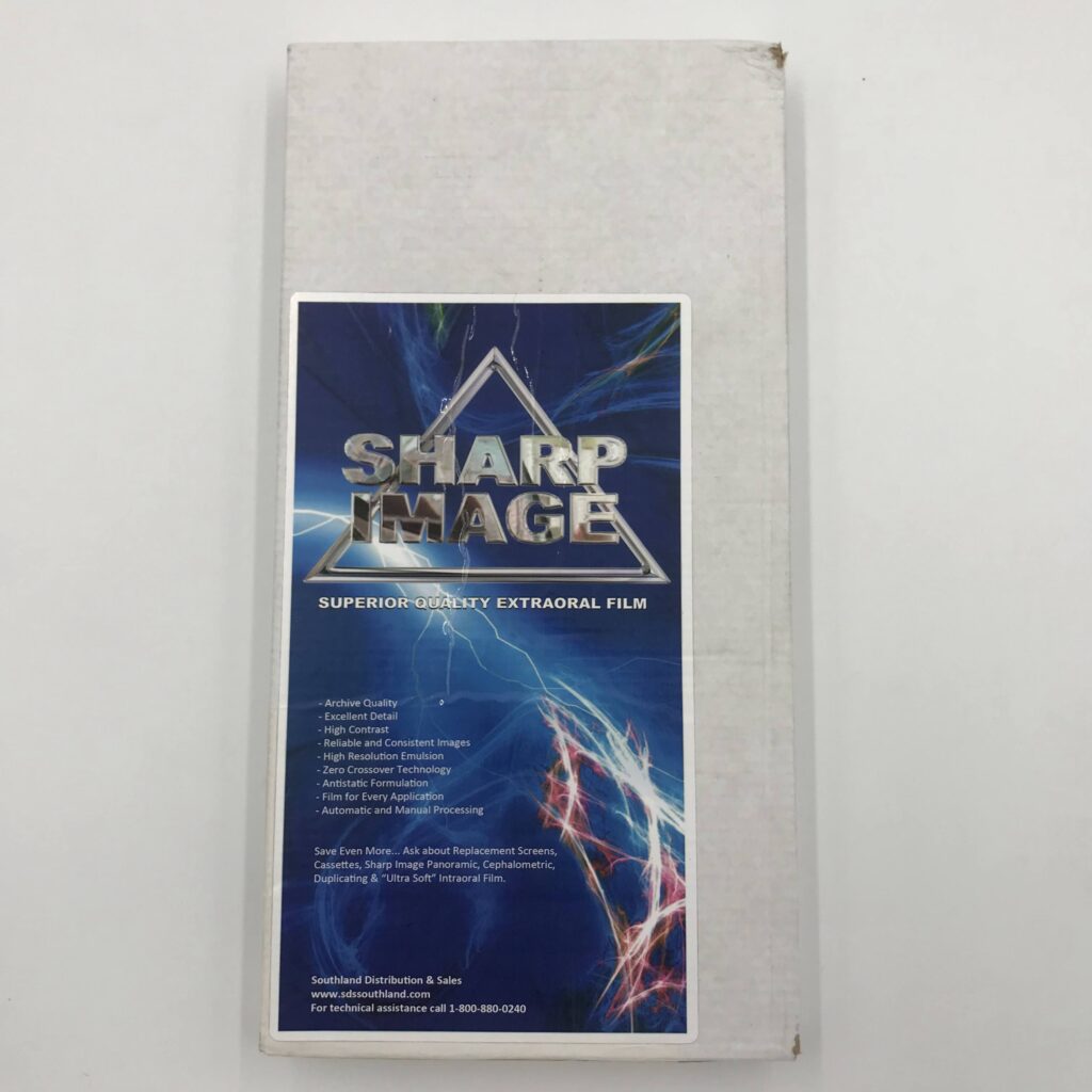 SHARP IMAGE DUP512 Dental X-Ray Duplicating Film (100 Sheets/Box) (X ...