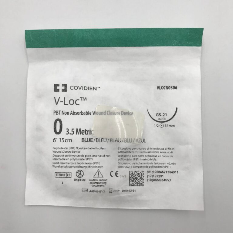 COVIDIEN VL0CN0306 V-Loc PBT Non Absorbable Wound Closure Device 0 ...