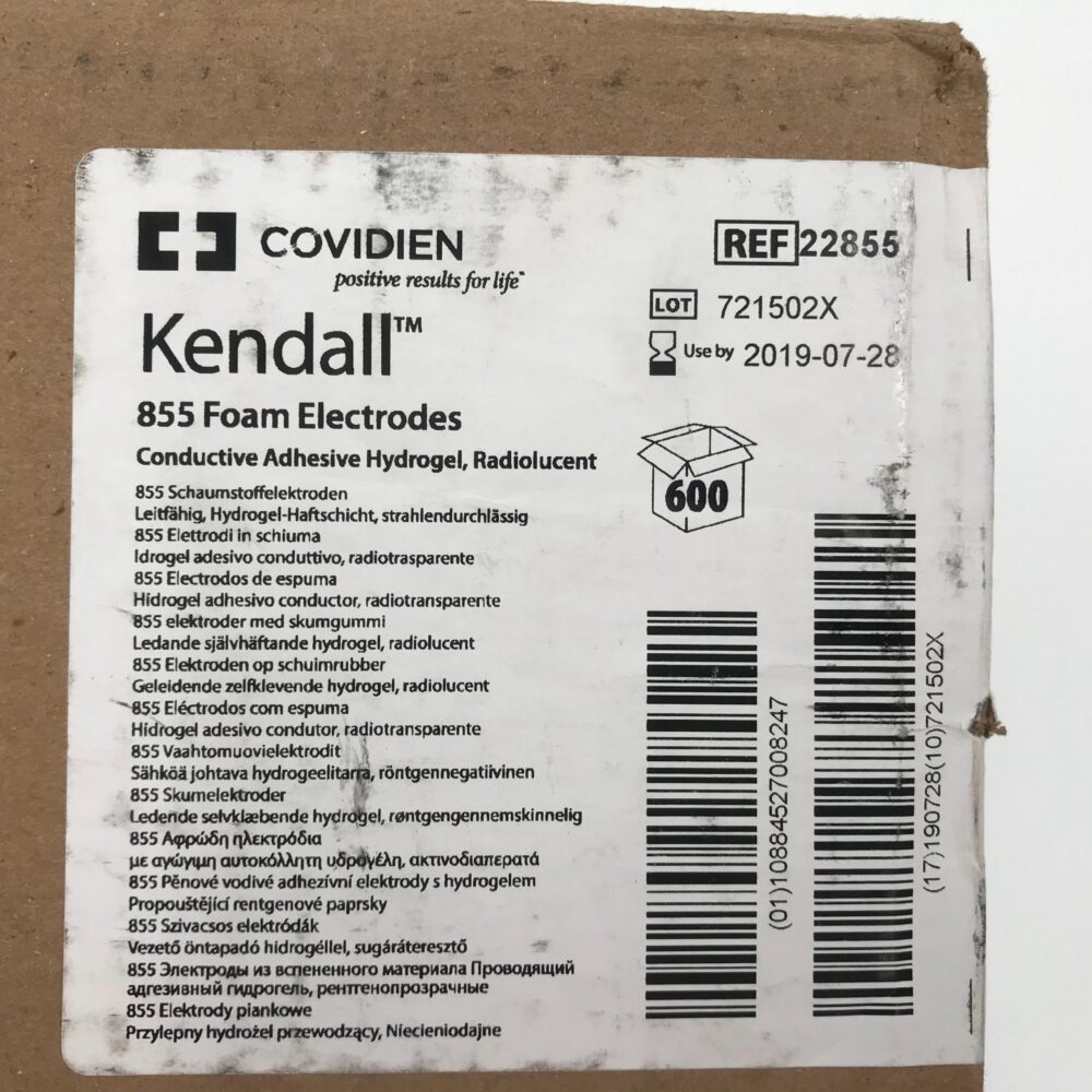 Covidien 22855 Kendall 855 Foam Electrodes (600/Box) (x) - GB TECH USA