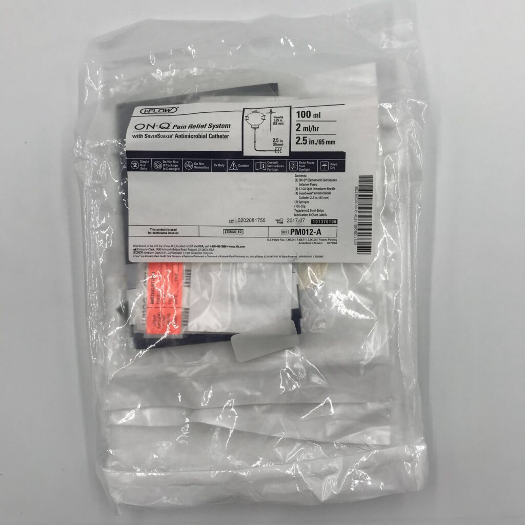 Kimberly Clark PM012-A I-Flow ON-Q Pain Relief System w/ SilverSoaker ...