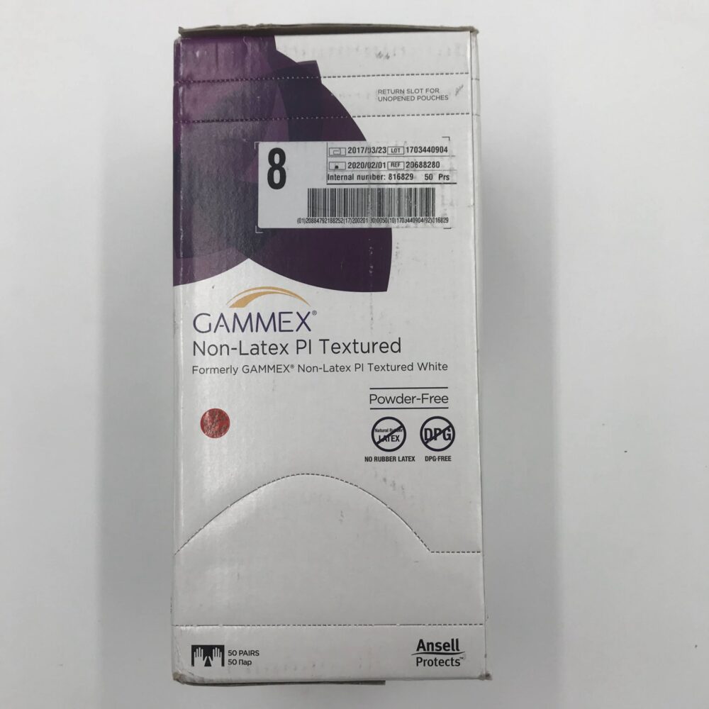 ANSELL 20688280 Gammex Non-Latex PI Textured Polyisoprene Surgical ...