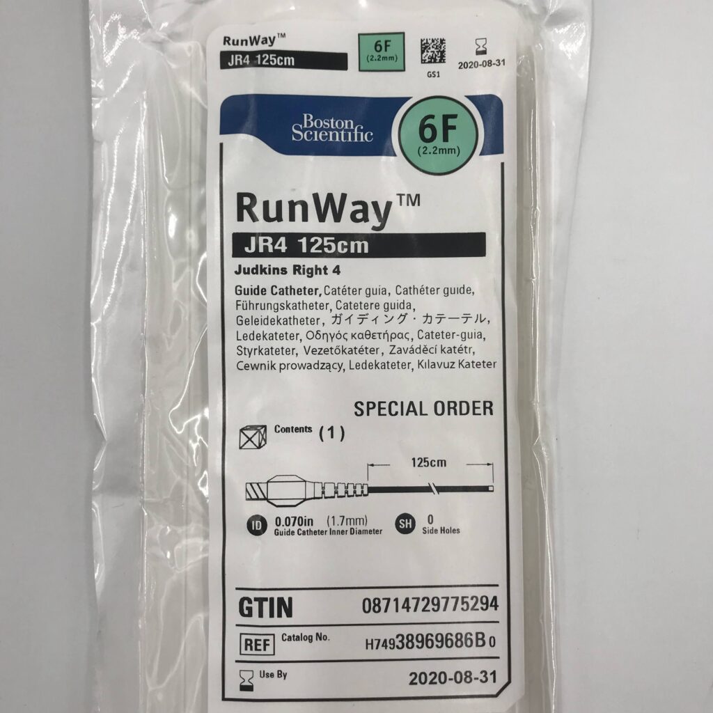 Boston Scientific 38969686B RunWay JR4 125cm Judkins Right 4 Guide ...