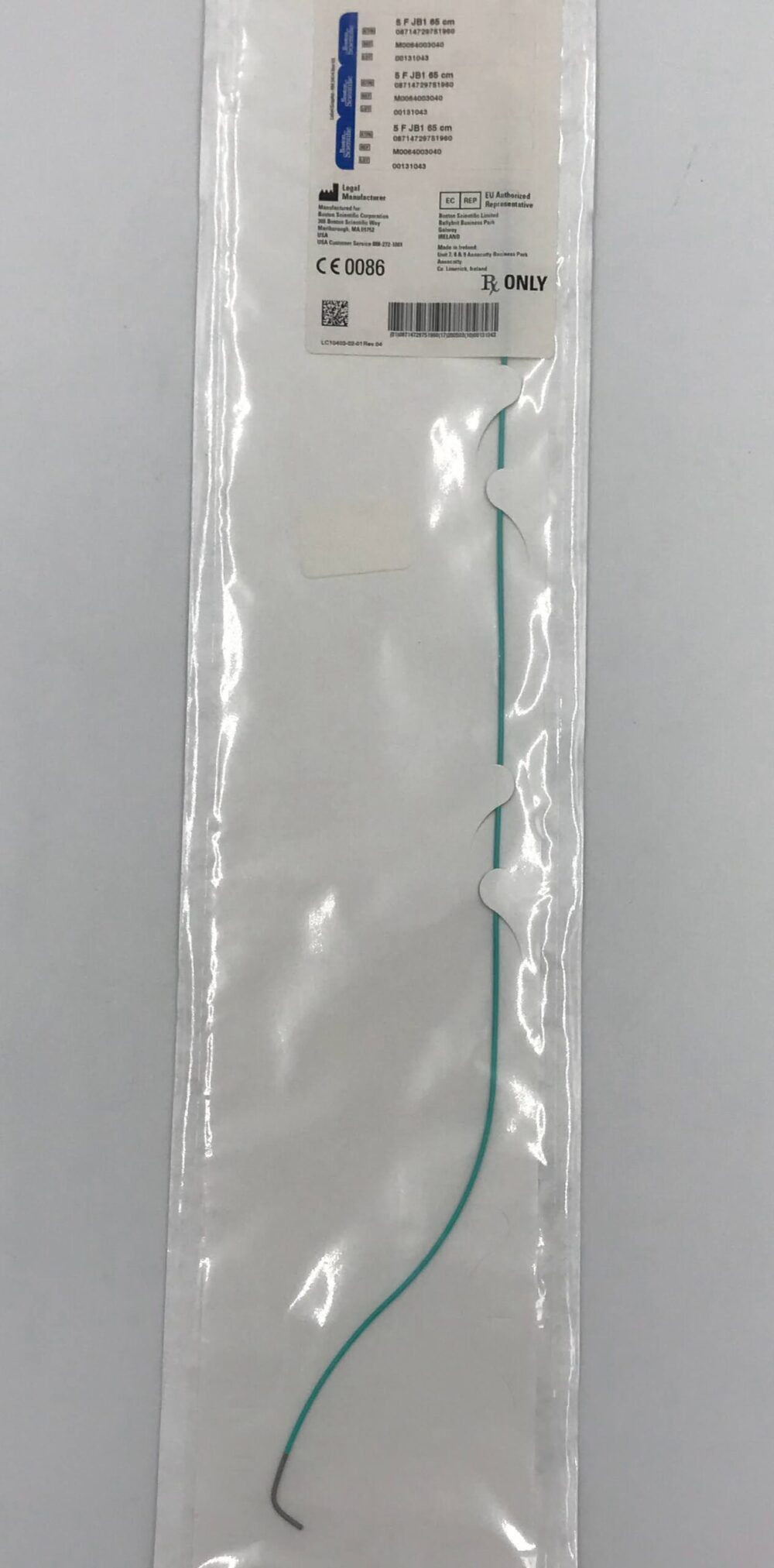 Boston Scientific 400304 Imager II Urology Torque Catheter JB1 5F x ...