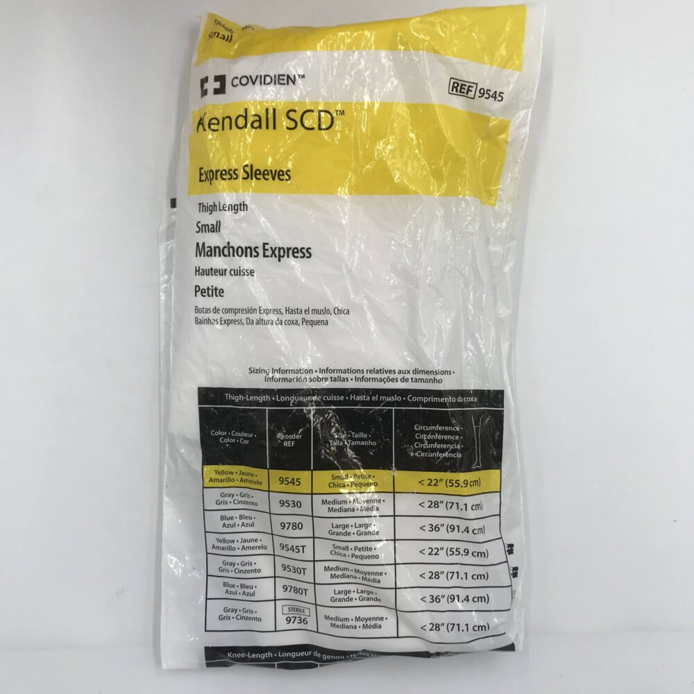 Covidien 9545 Kendall SCD Express Sleeve, Small (5/Box) - GB TECH USA
