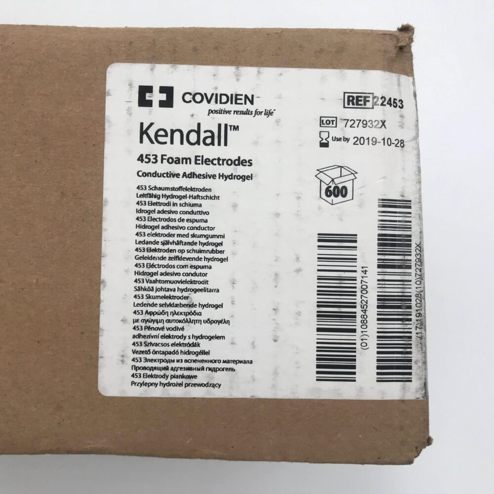 Covidien 22453 Kendall 453 Foam Electrodes (600/Electrodes/Case) (x ...