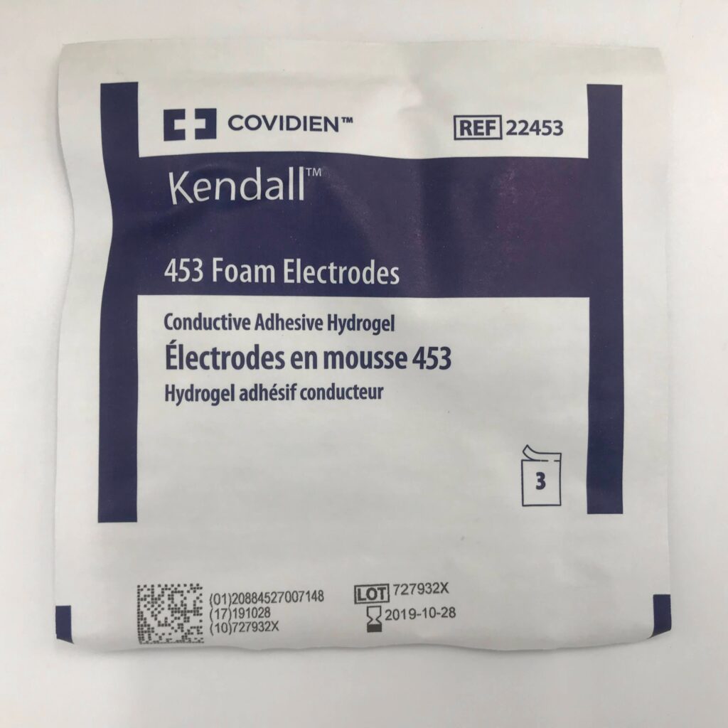 Covidien 22453 Kendall 453 Foam Electrodes (600/Electrodes/Case) (x ...