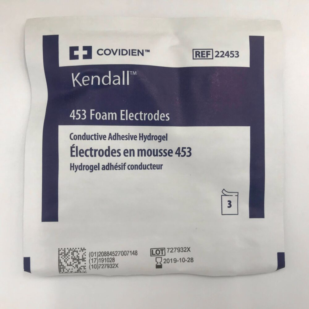 Covidien 22453 Kendall 453 Foam Electrodes (600/Electrodes/Case) (x ...