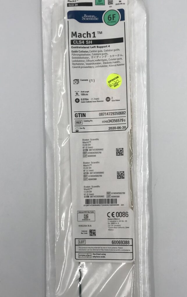 Boston Scientific 34356579 Mach1 CLS4 SH Contralateral Left Support 4 ...