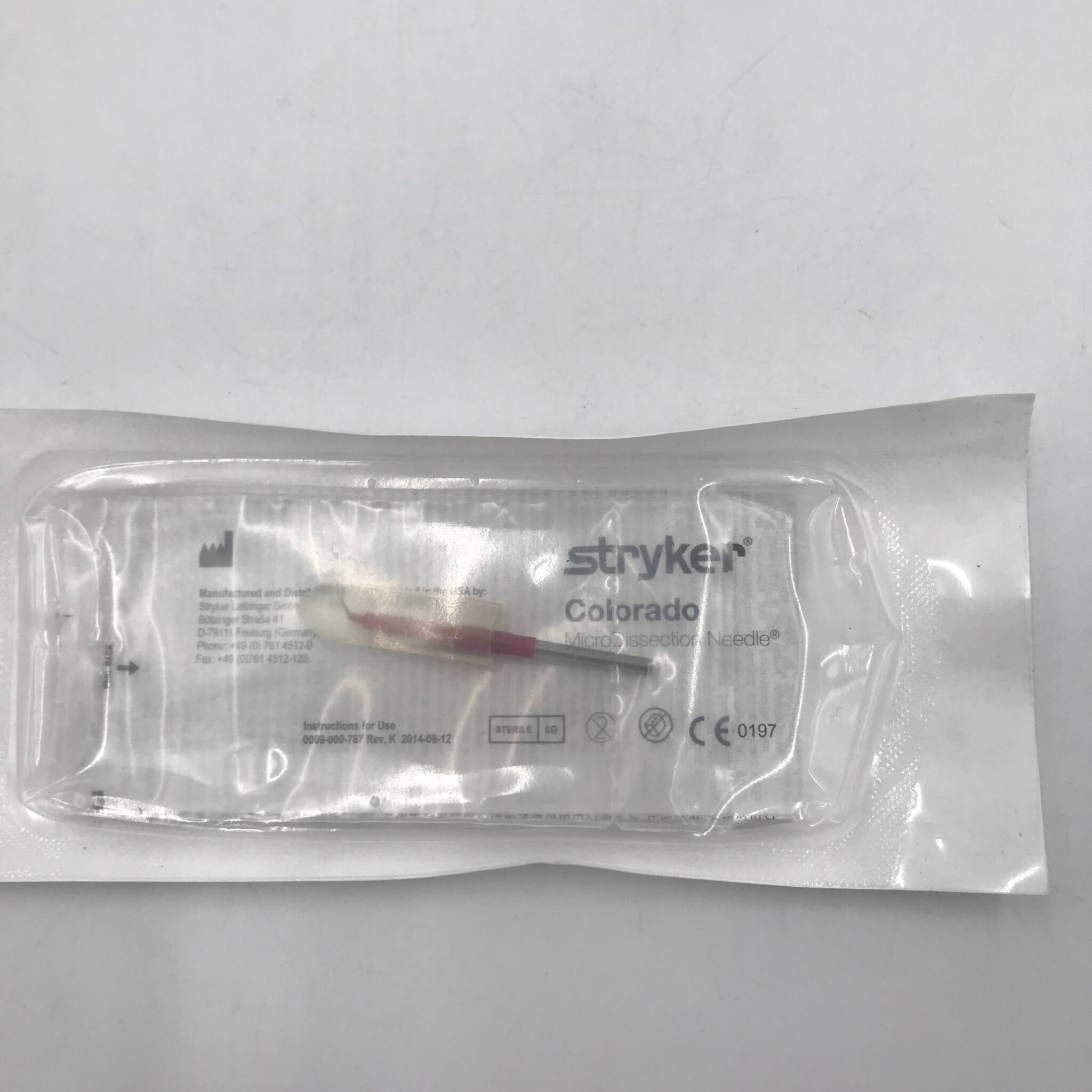 Stryker N112A Colorado MicroDissection Needle 2cm Length, 3mm, 45 Deg ...