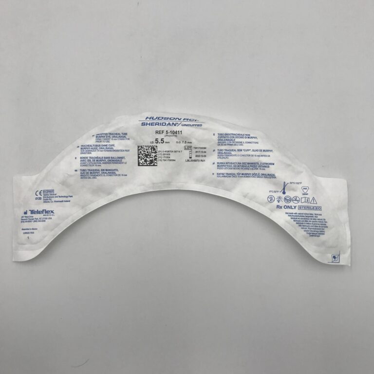 TELEFLEX 5-10411 Hudson RCI Uncuffed Tracheal Tube Murphy Eye, Oral ...