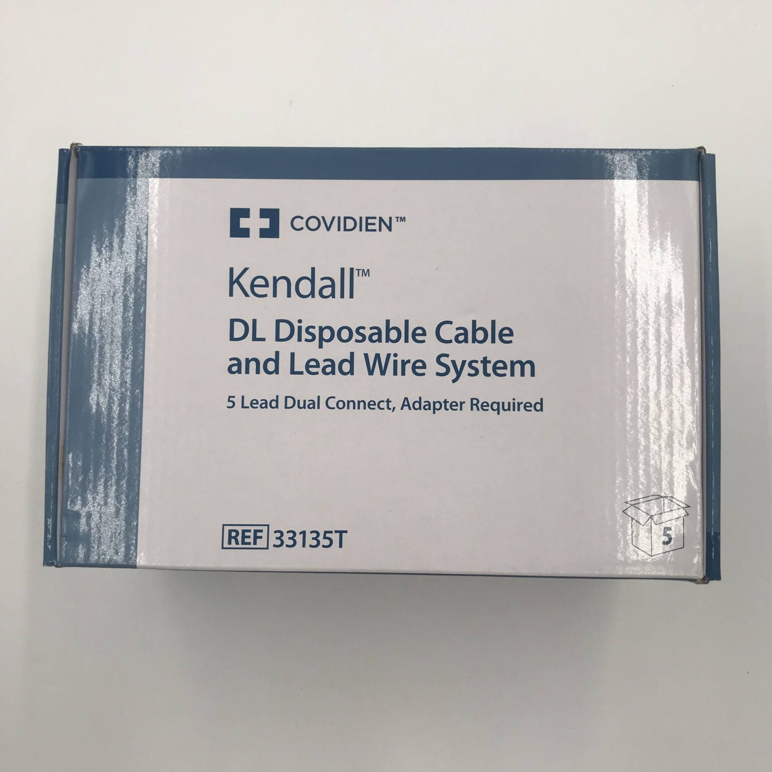 COVIDIEN 33135T Kendall DL Disposable Cable and Lead Wire System (5/Box ...