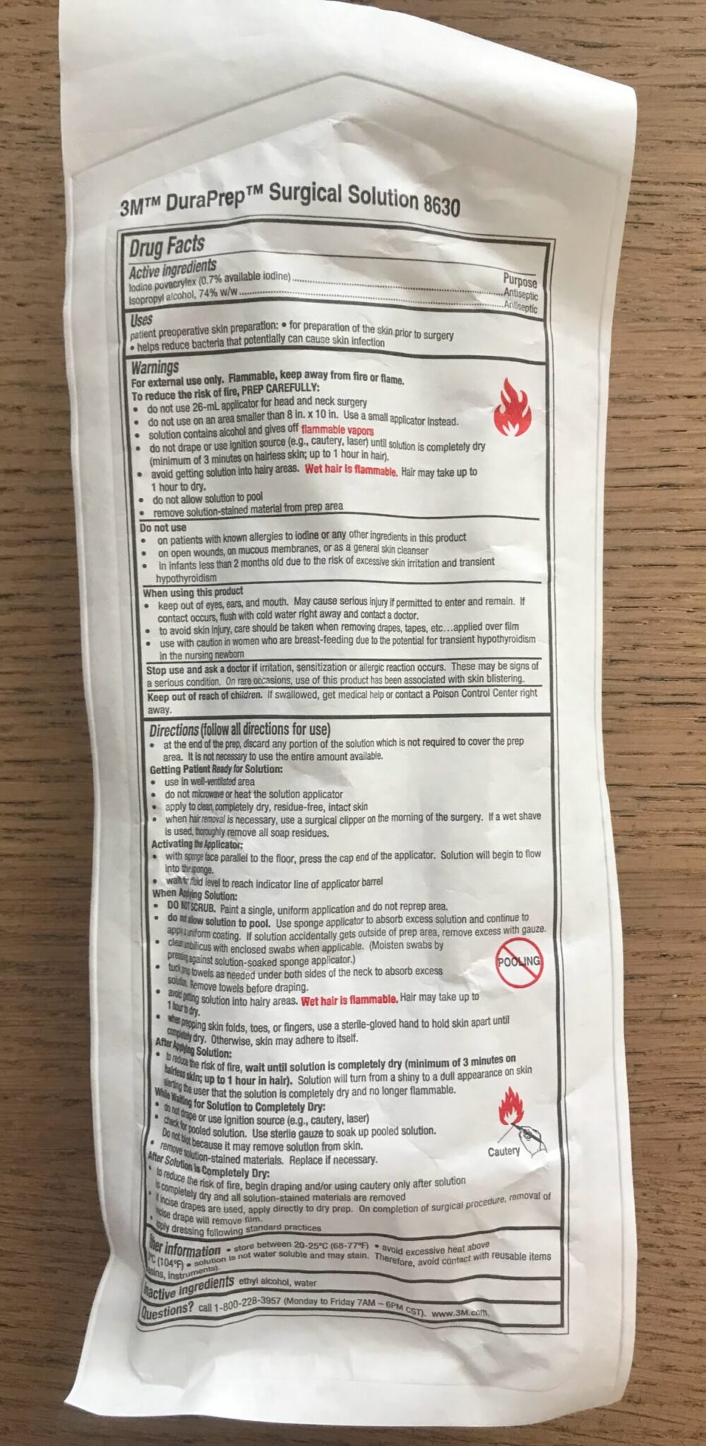 3M 8630 DuraPrep Surgical Solution, 9Fl Oz. (X) – GB TECH USA