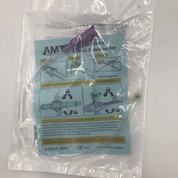 Applied Medical 8-1211 12" MINIONE BOLUS Feeding Set with Single Port ...