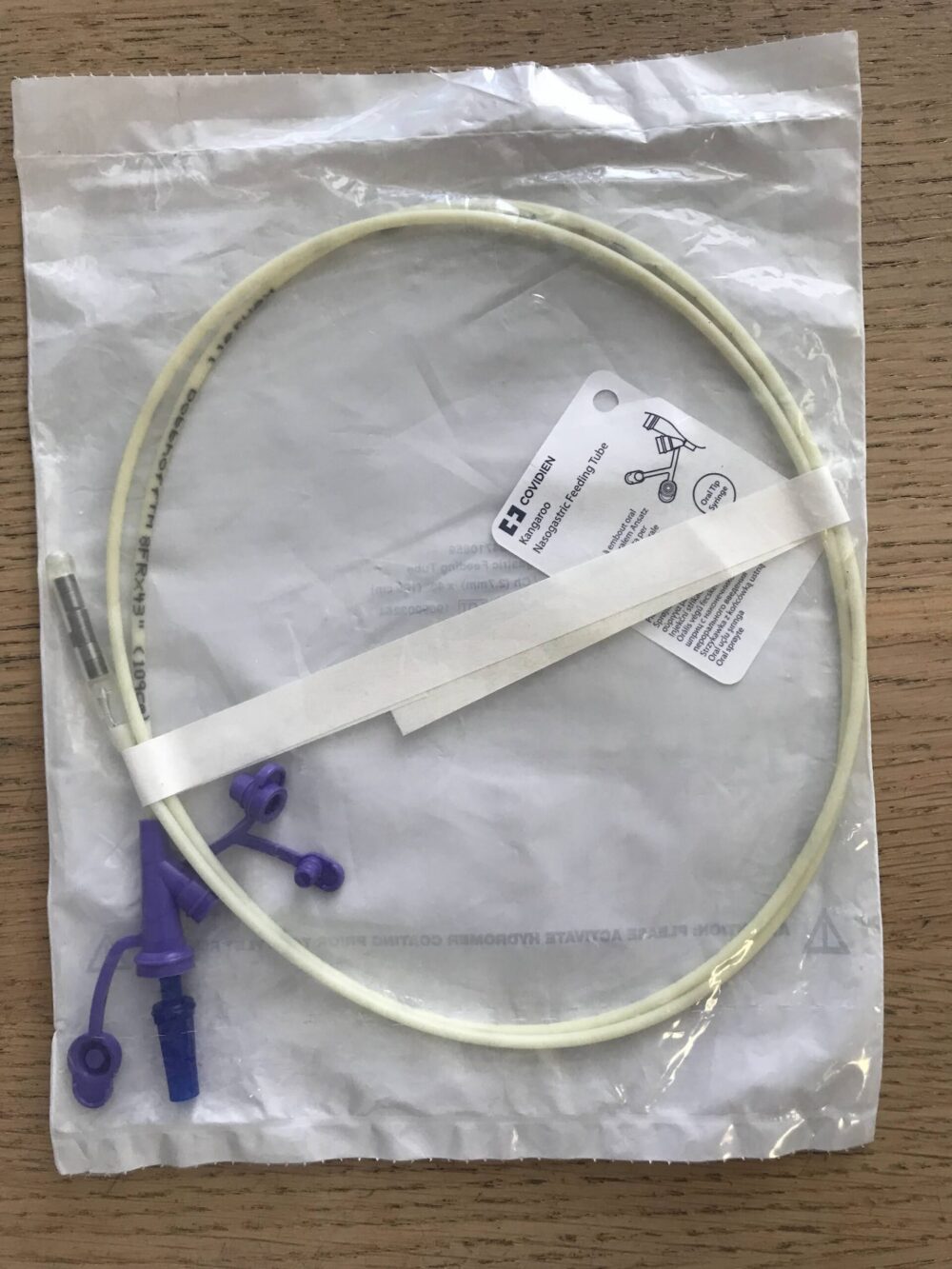 Covidien 8884710859 Nasogastric Tube, 8Fr x 43in - GB TECH USA