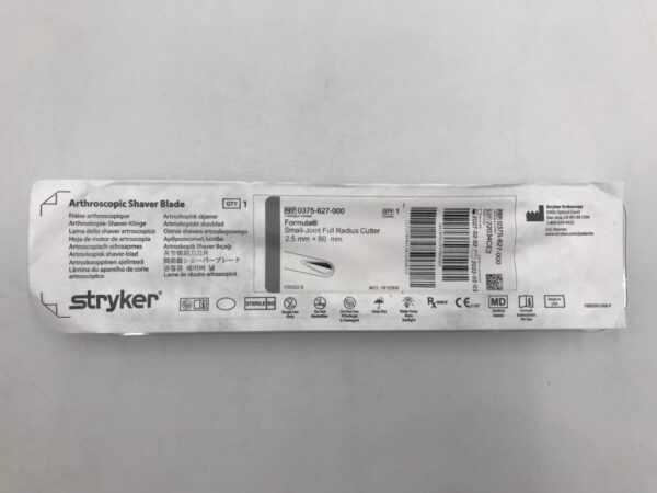 STRYKER 0375-627-000 Formula Small-Joint Full Radius Cutter 2.5mm x ...