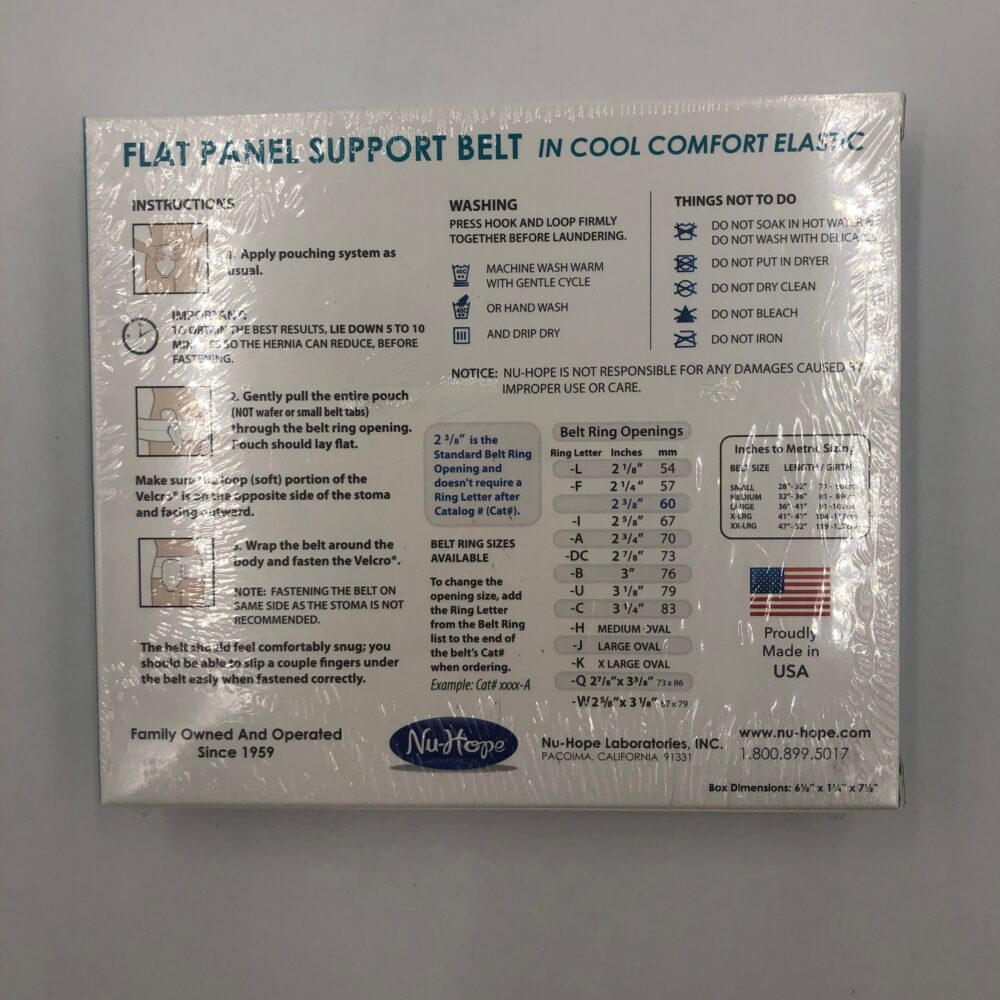 NU-HOPE BG6701-A Flat Panel Support Belt 6in Left, Beige Cool, Flat ...