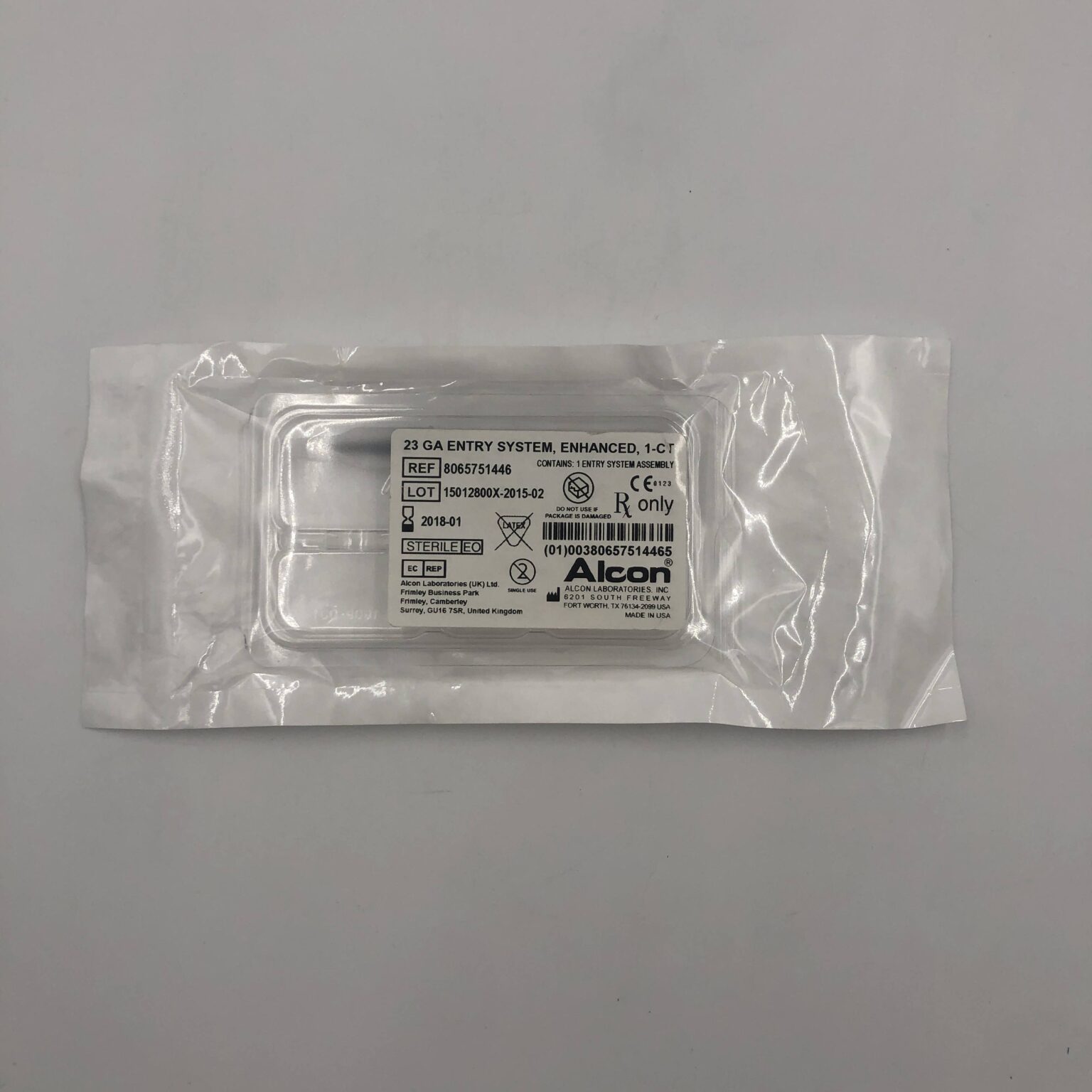 ALCON 8065751446 23Ga Entry System, Enhanced, 1-Ct (X) – GB TECH USA