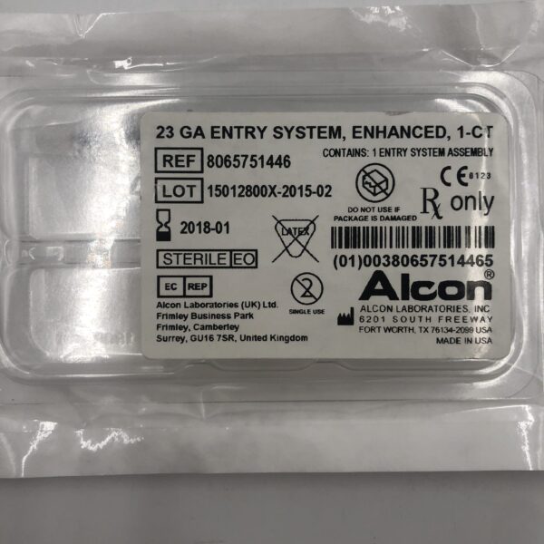 ALCON 8065751446 23Ga Entry System, Enhanced, 1-Ct (X) – GB TECH USA