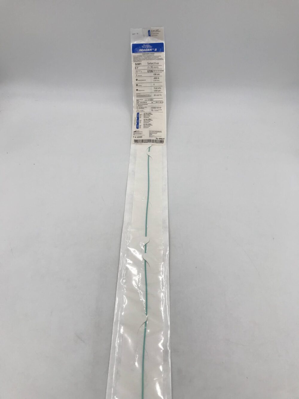 Boston Scientific 31433 Imager II SIM1 Selective Angiographic Catheter ...