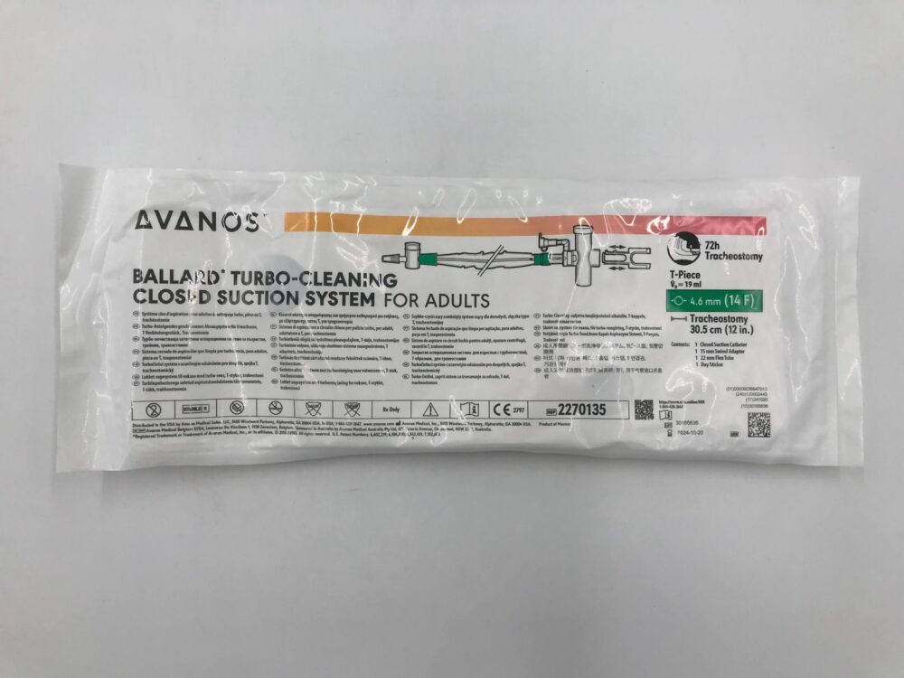 Avanos 2270135 Ballard Turbo Cleaning Closed Suction System 14F - GB ...