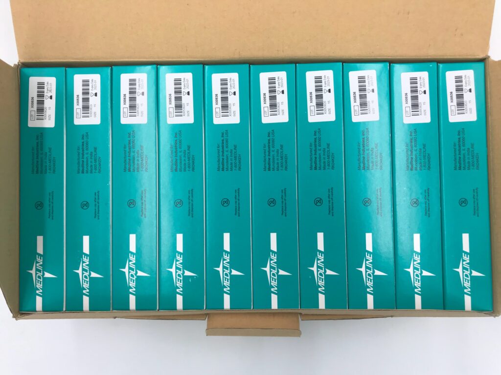 MedLine MDS15215 10 Sterile Scalpels, Stainless Steel, Disposable (10 ...