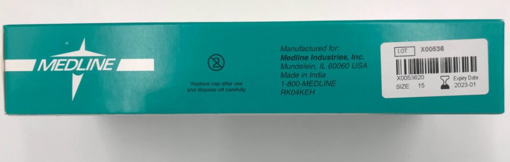 MedLine MDS15215 10 Sterile Scalpels, Stainless Steel, Disposable (10 ...
