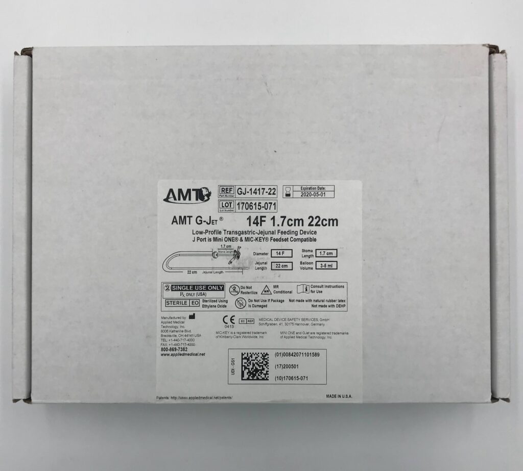 Applied Medical GJ-1417-22 AMT G-Jet Low Profile Transgastric Jejunal ...