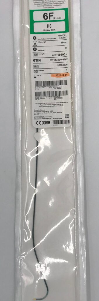 Boston Scientific 19600 Mach1 Peripheral HS Hockey Stick Guide Catheter ...