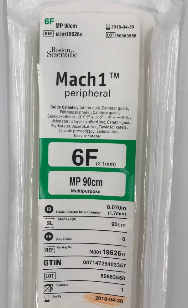 Boston Scientific 19626 Mach1 Peripheral MP 90cm Multipurpose Guide ...