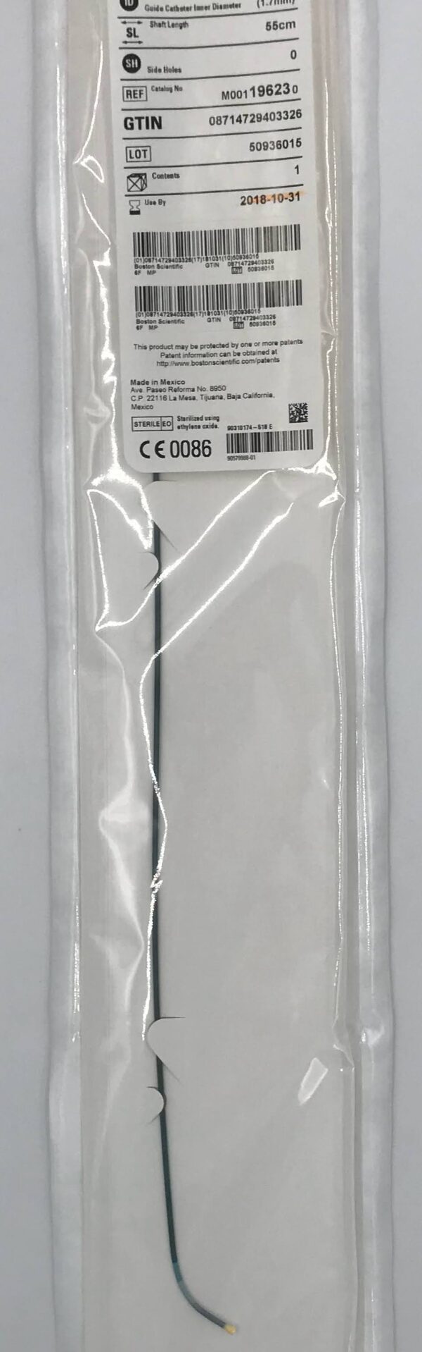 Boston Scientific 19623 Mach1 Peripheral MP Multipurpose Guide Catheter ...