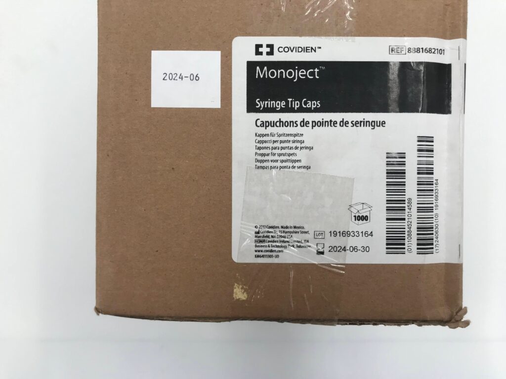 Covidien 88816822101 Monoject Syringe Tip Caps (1000/Box) - GB TECH USA