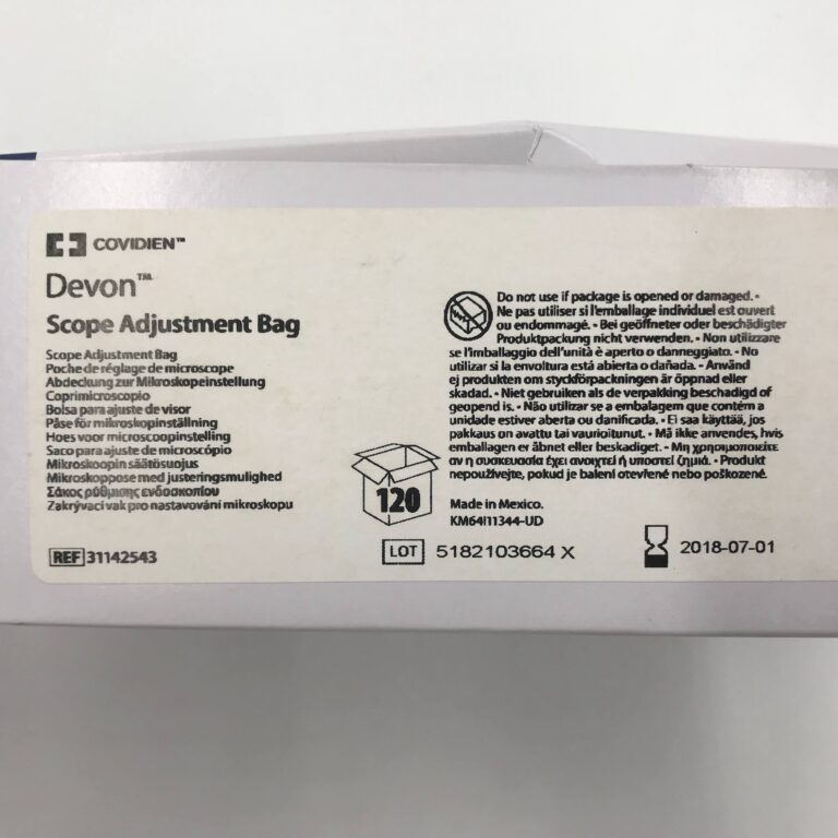 Covidien 31142543 Devon Scope Adjustment Bag (120/Box) (x) - GB TECH USA