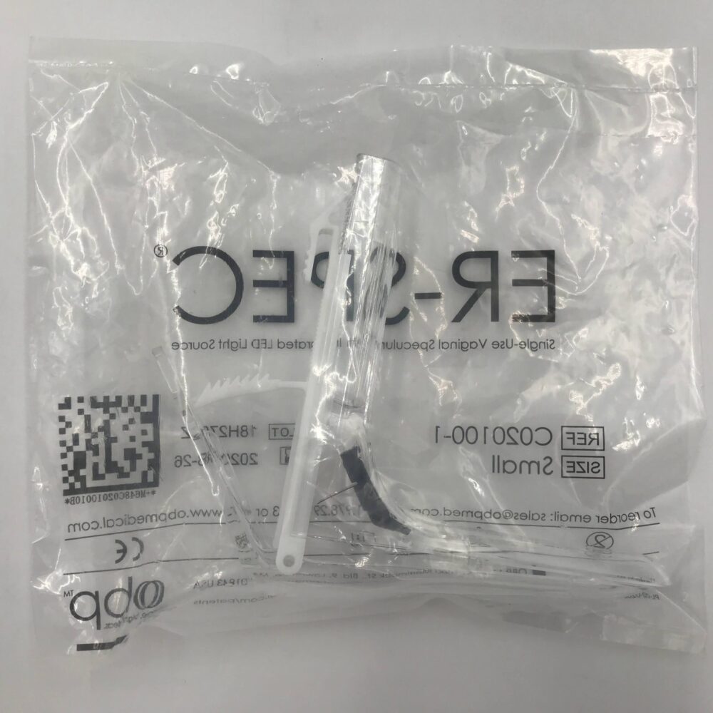 OBP Medical C020100-1 ER-SPEC Single-Use Vaginal Speculum w/ Integrated ...