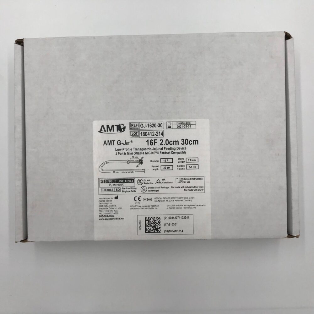 Applied Medical GJ-1620-30 AMT G-Jet Low-Profile Transgastric-Jejunal ...